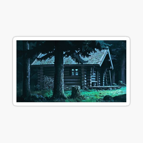 "A Painters Cabin" Sticker for Sale by MeMinch | Redbubble