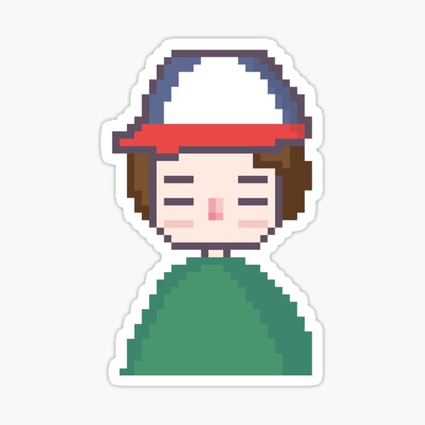 "Dustin- ST" Sticker for Sale by iTsAmEkAyLeY | Redbubble