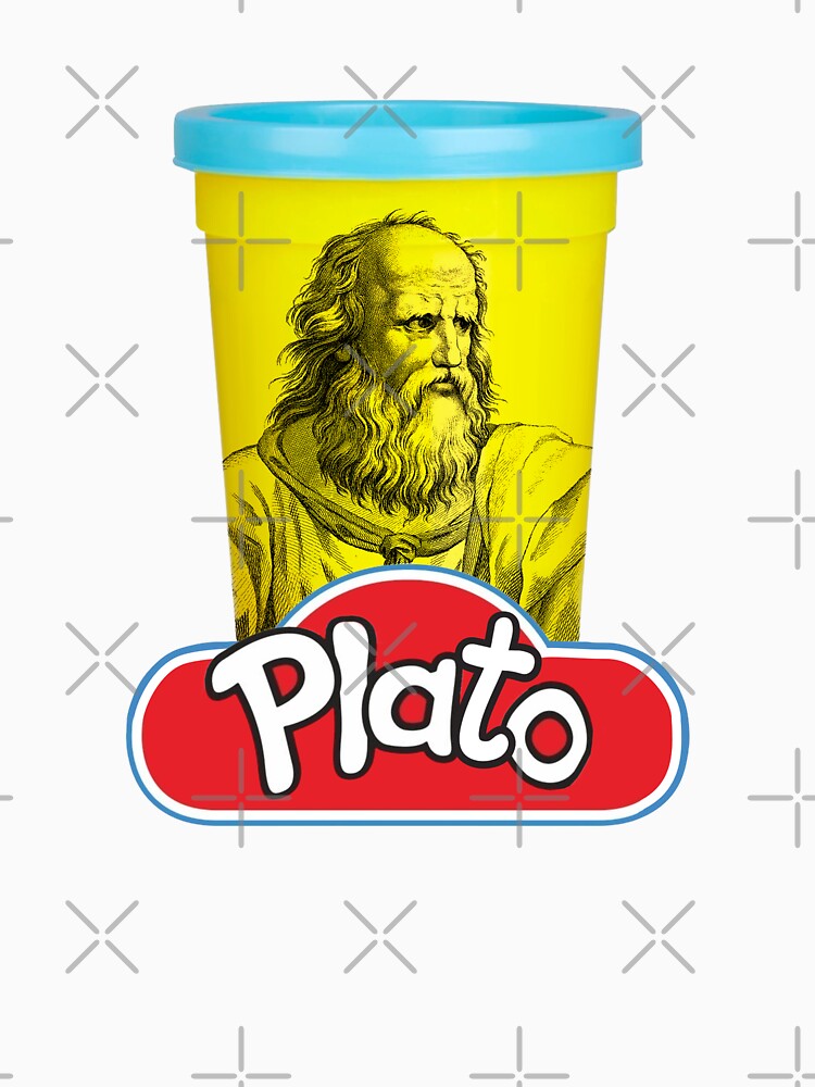 "Plato Play Doh Philosophy pun" T-shirt for Sale by snazzyseagull ...