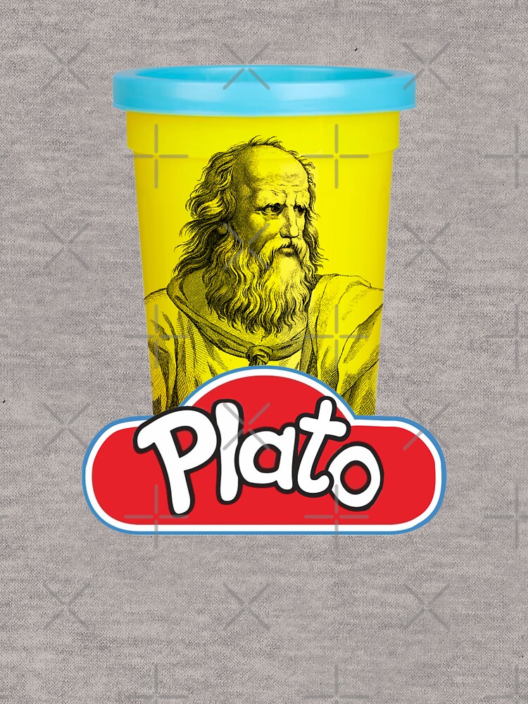 "Plato Play Doh Philosophy pun" Lightweight Hoodie for Sale by ...