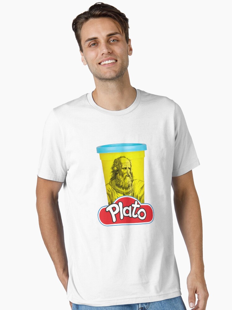 "Plato Play Doh Philosophy pun" Essential T-Shirt for Sale by ...