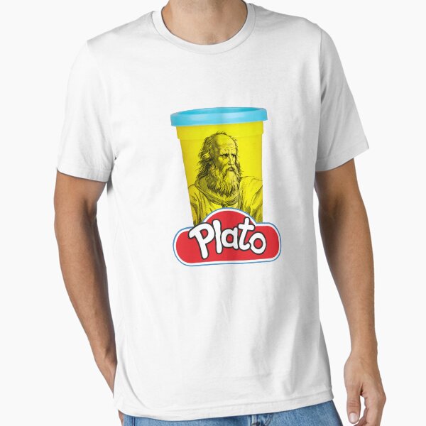 "Plato Play Doh Philosophy pun" Essential T-Shirt for Sale by ...