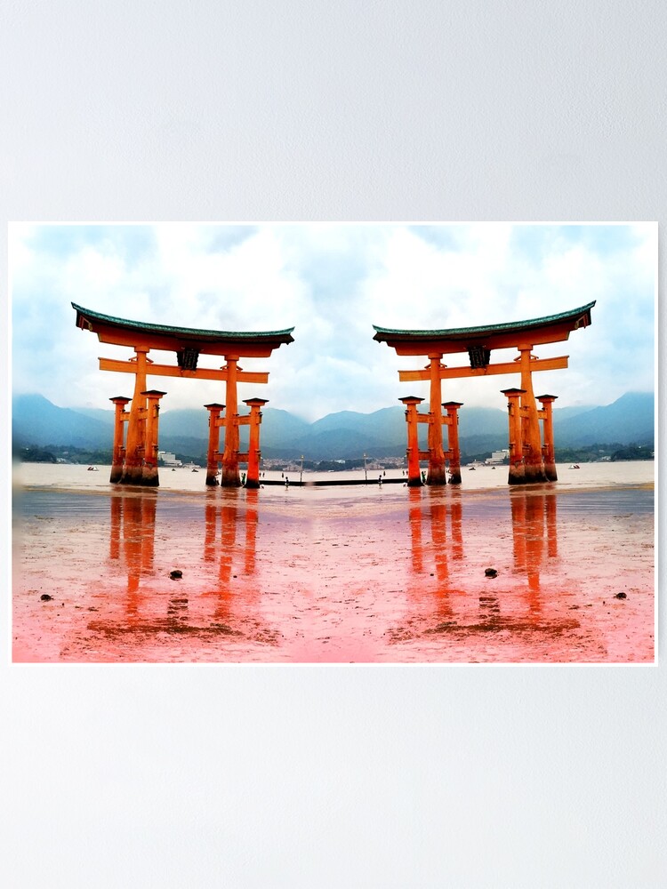 "Torii Gate Journal" Poster by shadnoise | Redbubble
