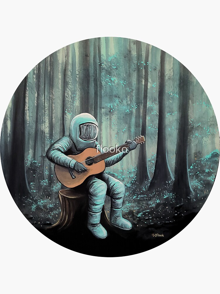"Music Man" Sticker for Sale by flooko | Redbubble