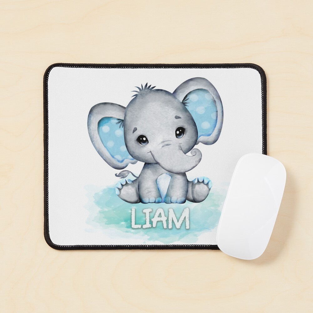 "Liam Cute Baby Elephant" Poster for Sale by dev11588 | Redbubble
