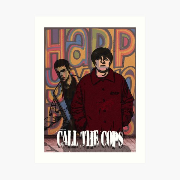 "Happy Mondays- Call The Cops" Art Print for Sale by Scott Bradley ...
