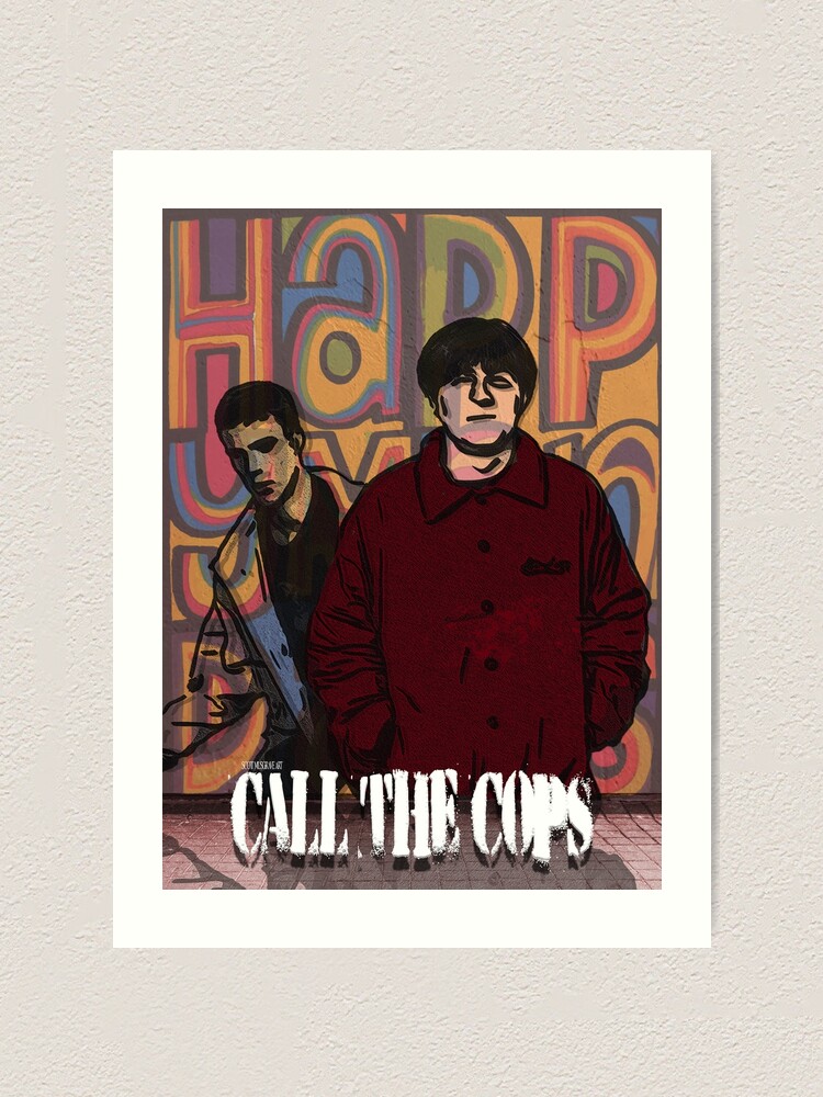 "Happy Mondays- Call The Cops" Art Print for Sale by Scott Bradley ...