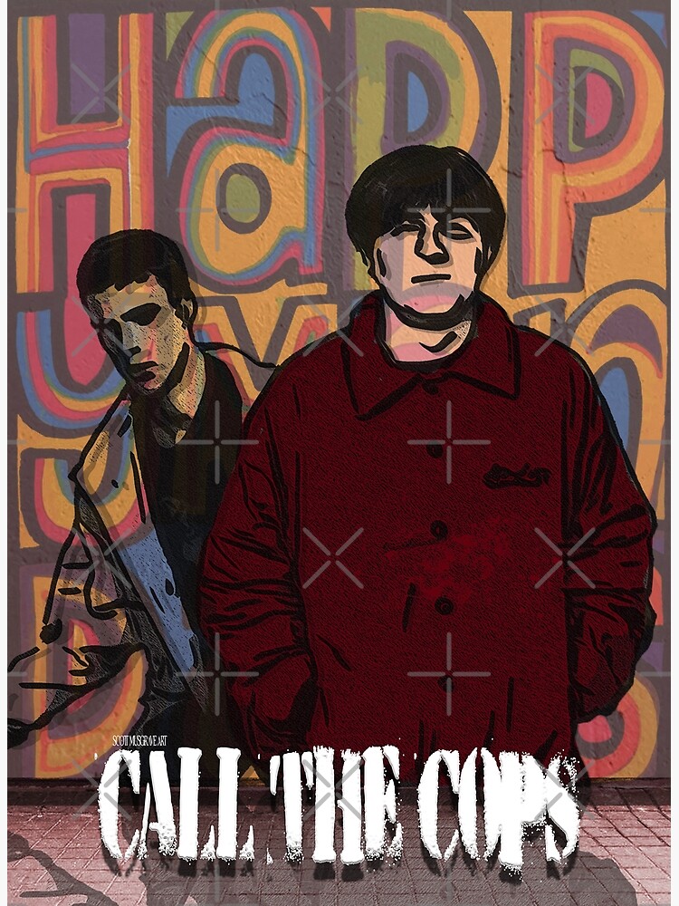 "Happy Mondays- Call The Cops" Art Print for Sale by Scott Bradley ...
