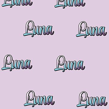 "Luna Custom Label Pack" Sticker for Sale by AloraDawnEve | Redbubble
