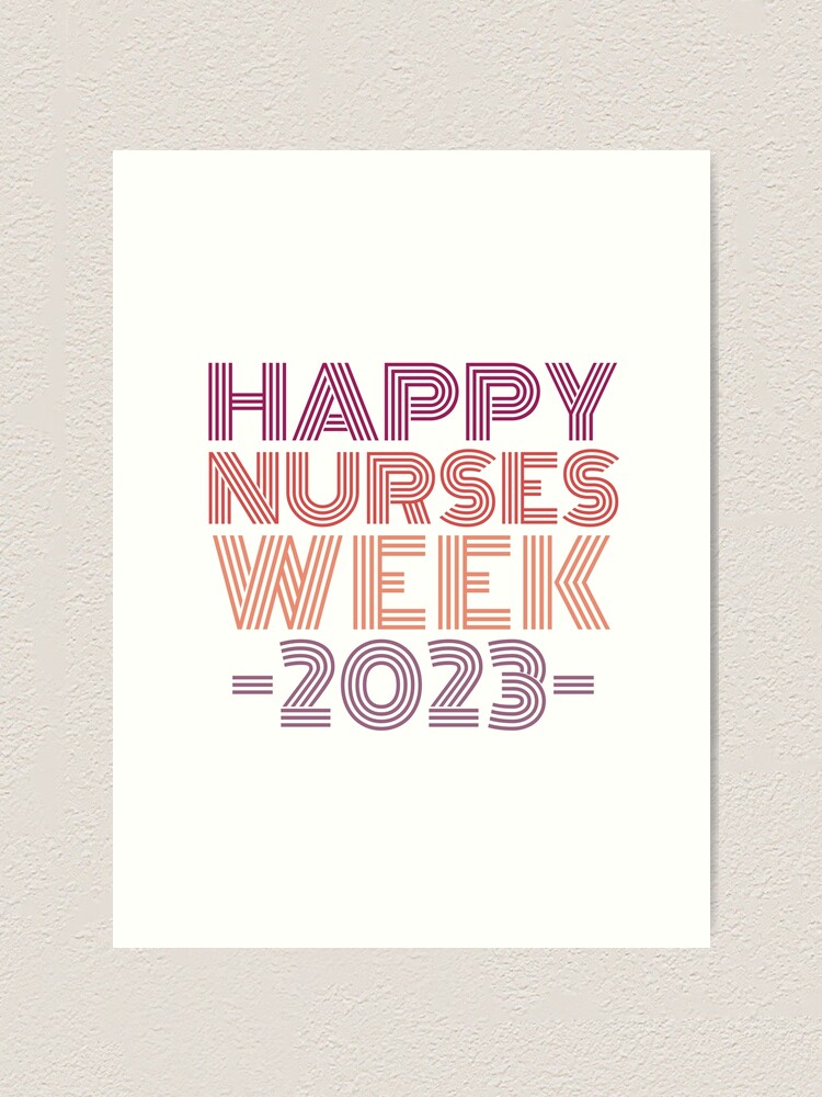 "Happy Nurses Week 2023 | National Nurses Day 2023 | Retro Vintage ...
