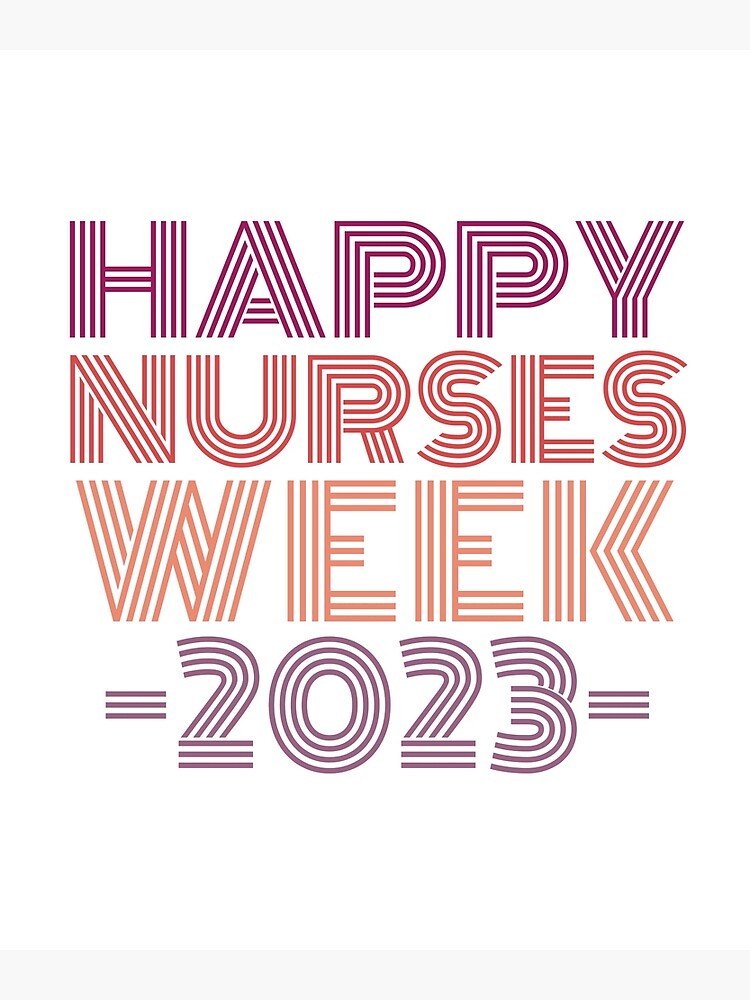 "Happy Nurses Week 2023 | National Nurses Day 2023 | Retro Vintage ...