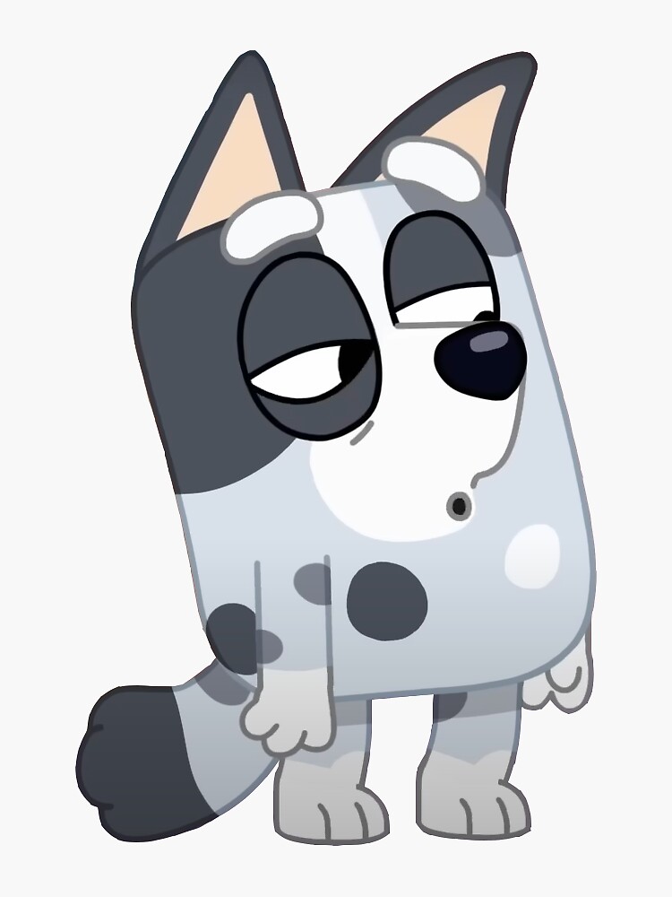 "Tired Muffin" Sticker for Sale by dharmatilley | Redbubble