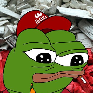 "Polish Pepe Apu" Sticker for Sale by Slav-Art | Redbubble