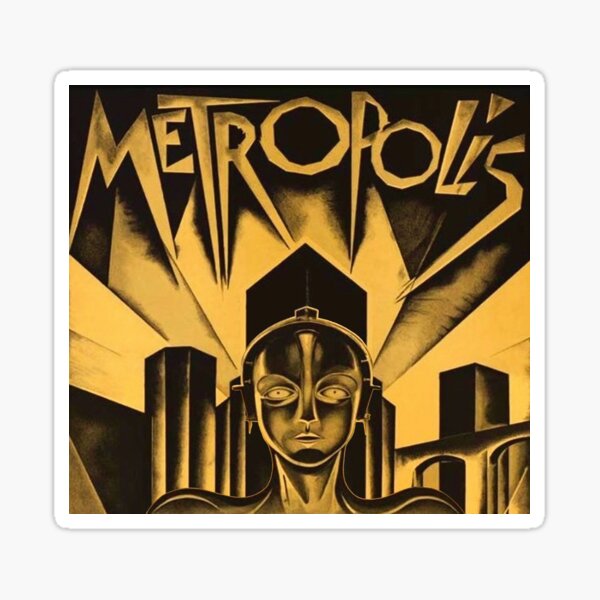 "Metropolis" Sticker for Sale by CANJ72 | Redbubble