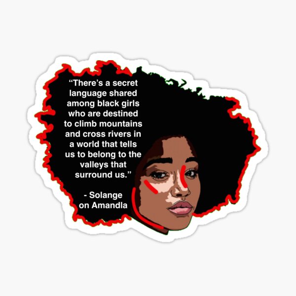 "Amandla" Sticker for Sale by clitories | Redbubble