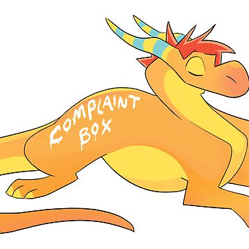 "Complaint Box" Sticker for Sale by GreekCeltic | Redbubble