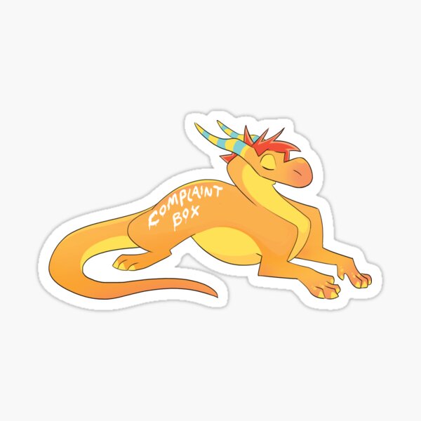 "Complaint Box" Sticker for Sale by GreekCeltic | Redbubble