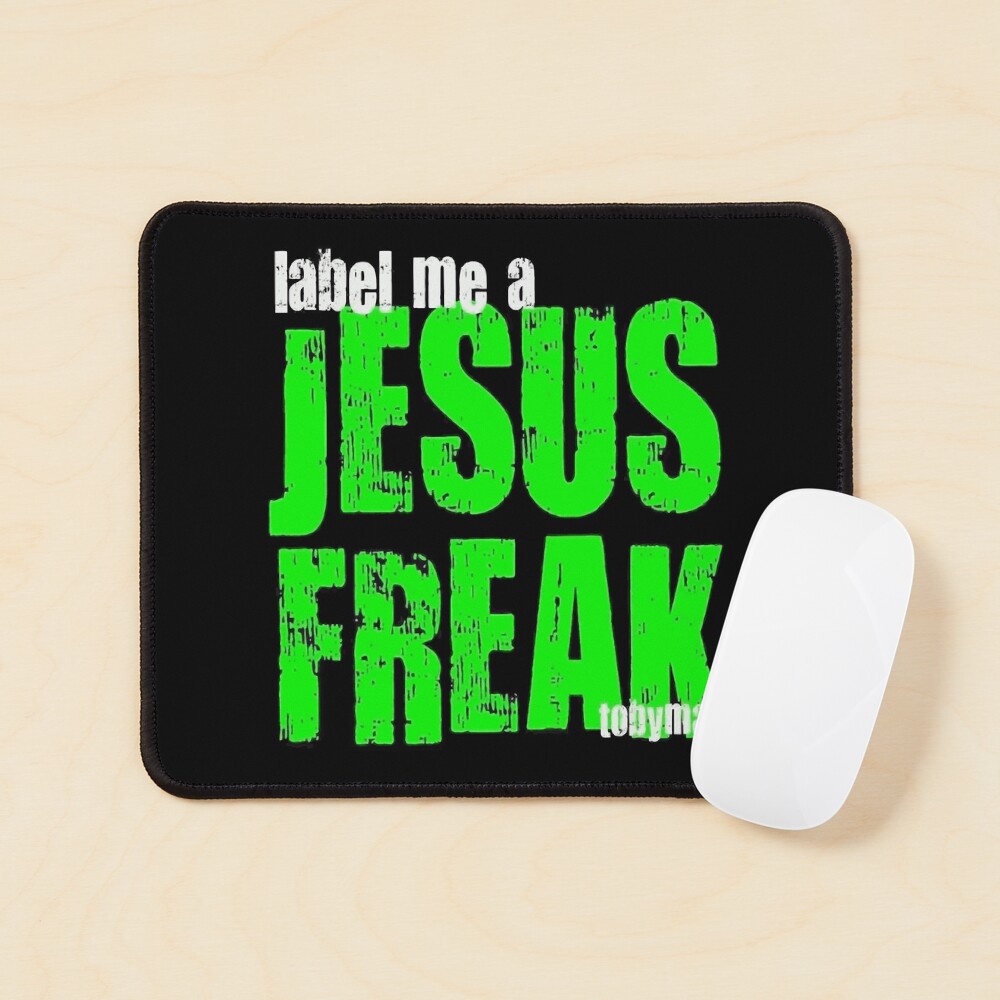 "Tobymac Label Me A Jesus Freak Logo" Sticker for Sale by WilWestGirlz ...