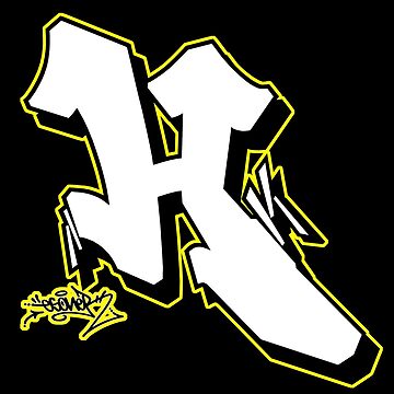 "LETTER H BY ESONE URBAN GRAFFITI STREET STYLE " Sticker for Sale by ...