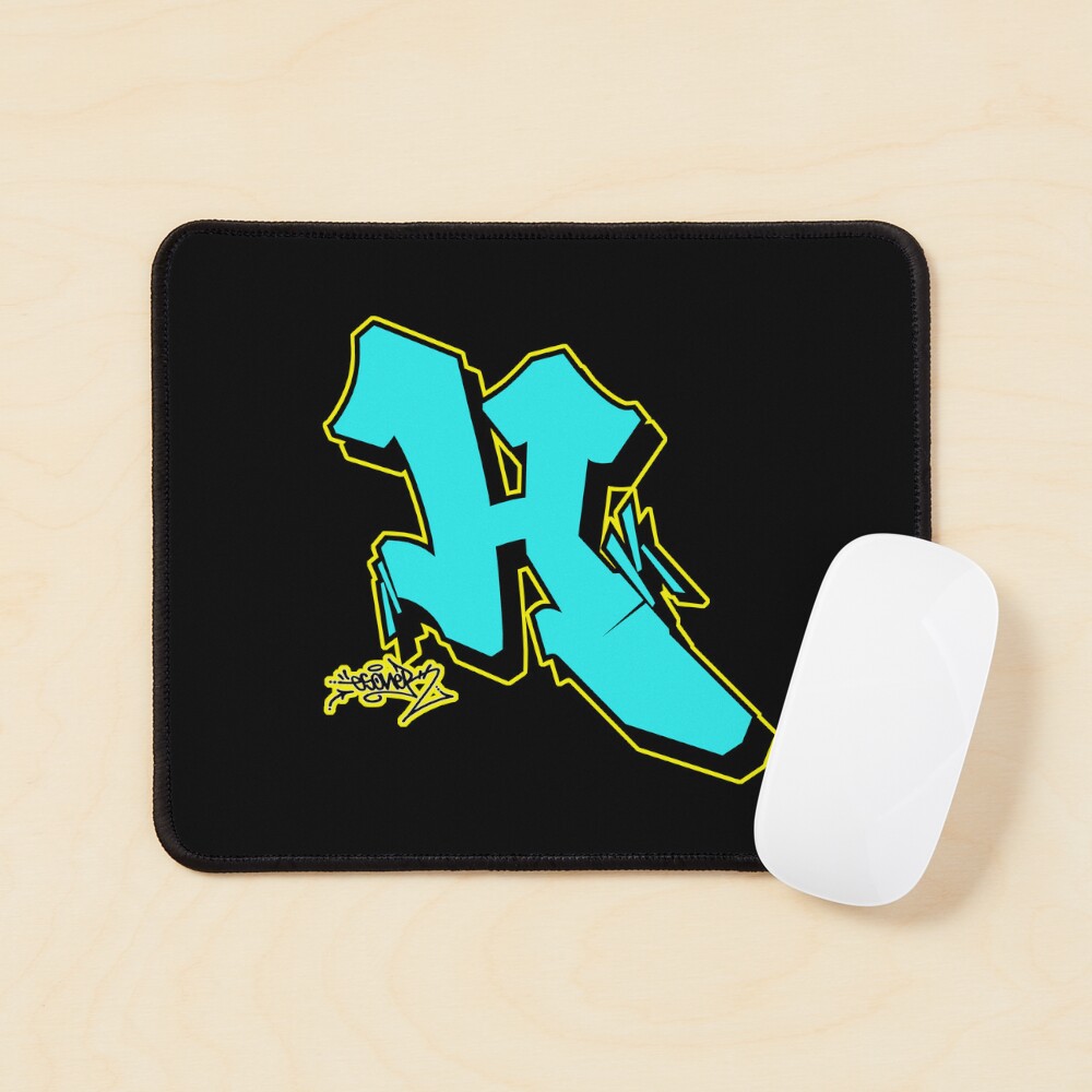 "BLUE LETTER H BY ESONE URBAN GRAFFITI STREET STYLE " Sticker for Sale ...