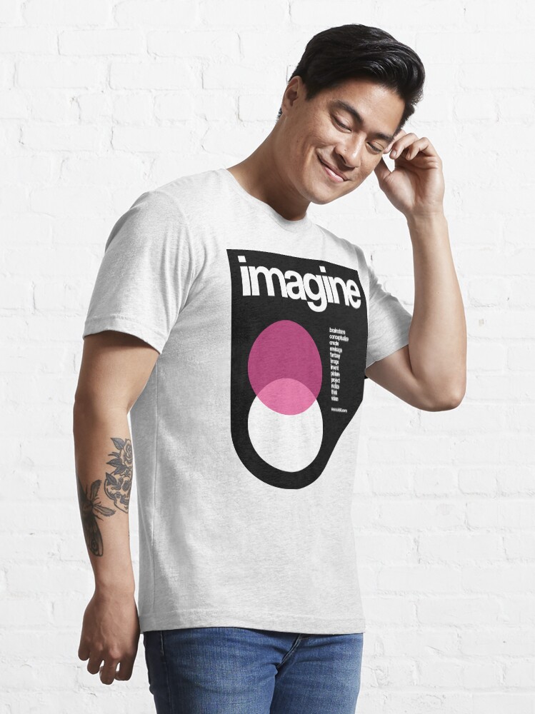 "imagine" T-shirt for Sale by sub88 | Redbubble | abstract t-shirts ...