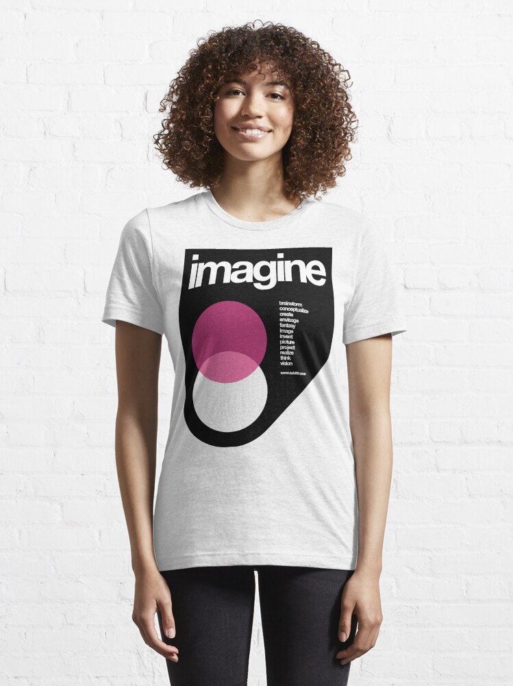 "imagine" T-shirt for Sale by sub88 | Redbubble | abstract t-shirts ...