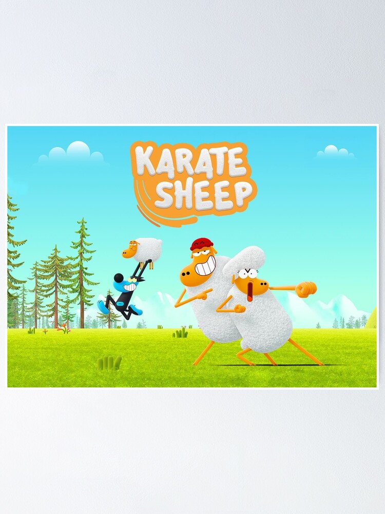 "Karate sheep 2023 poster" Poster for Sale by davidjones16598 | Redbubble