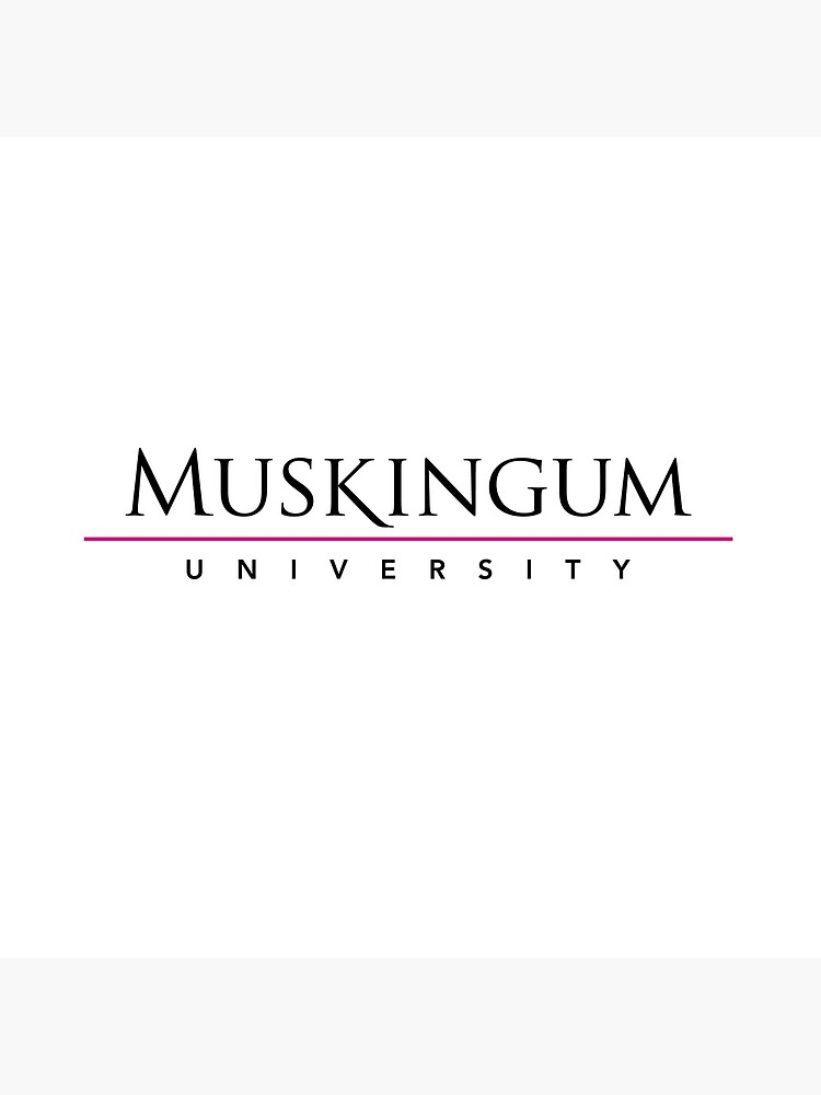 "Muskingum University " Poster for Sale by coryburkhart | Redbubble