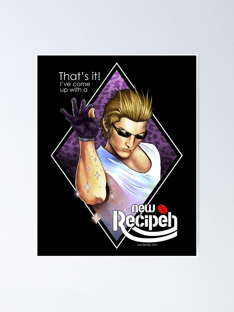 "Ignis, New Recipeh!" Poster for Sale by katbentley | Redbubble