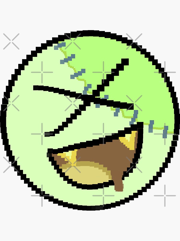 "Scenecore XD Zombie Emoji" Sticker for Sale by GlitcherDesigns | Redbubble