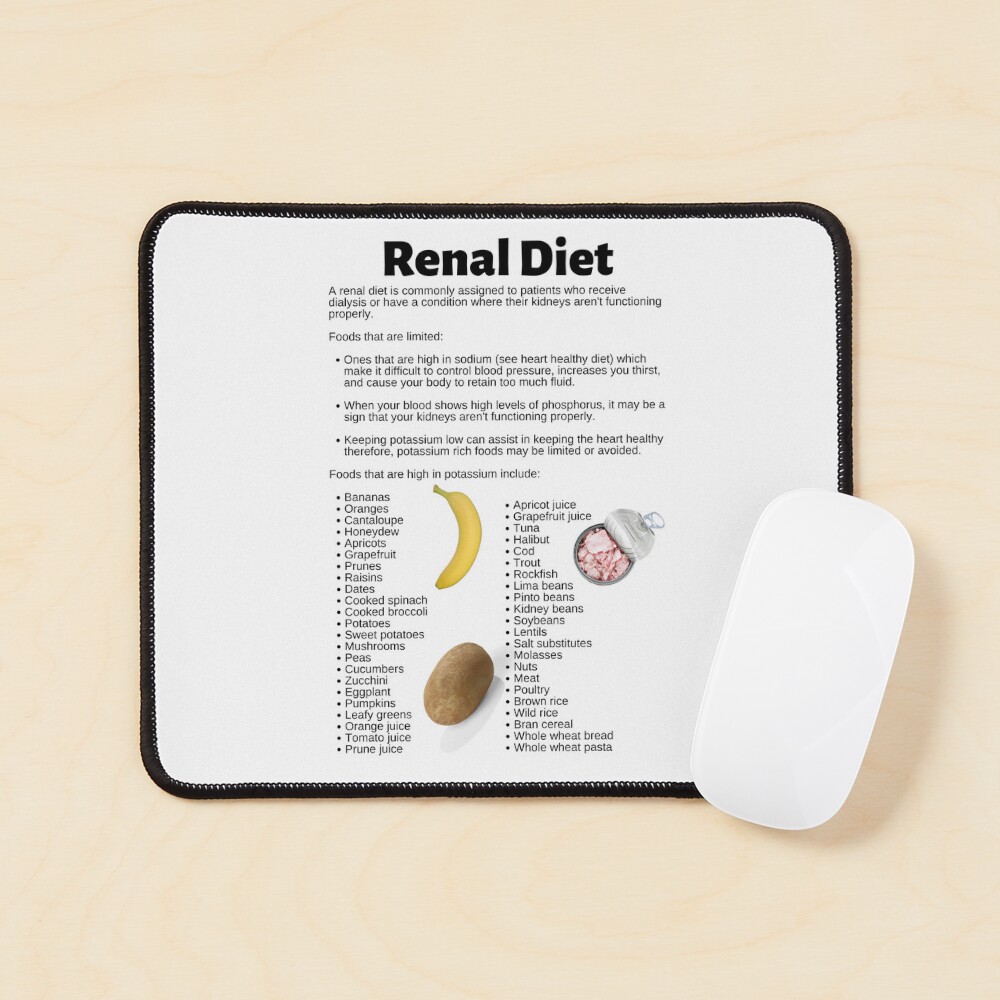 "Renal Diet Infographic" Poster for Sale by Caregiverology | Redbubble