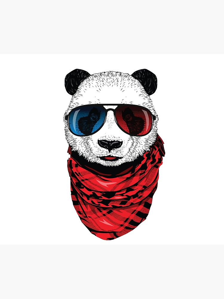 "Cool Panda" Art Print by viCdesign | Redbubble