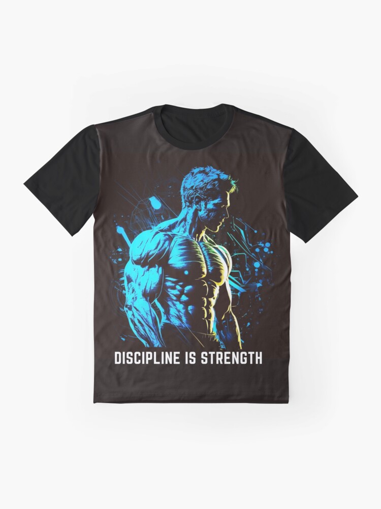 "Discipline is strength" Graphic T-Shirt for Sale by EternalSpectrum ...