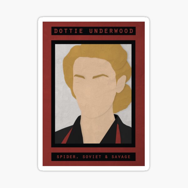 "Dottie Underwood - Agent Carter" Sticker for Sale by bridgetsrose ...