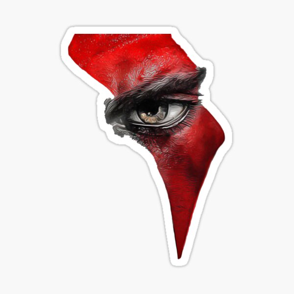 "Kratos Red Face Mark God Of War" Sticker for Sale by Gile-Shop | Redbubble