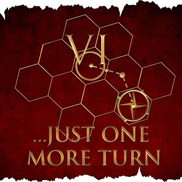 "Just One More Turn (Red and Gold)" Sticker for Sale by Image NDesign ...