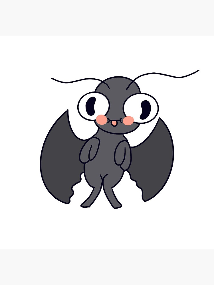 "Mothman" Art Print for Sale by Merpsketches | Redbubble