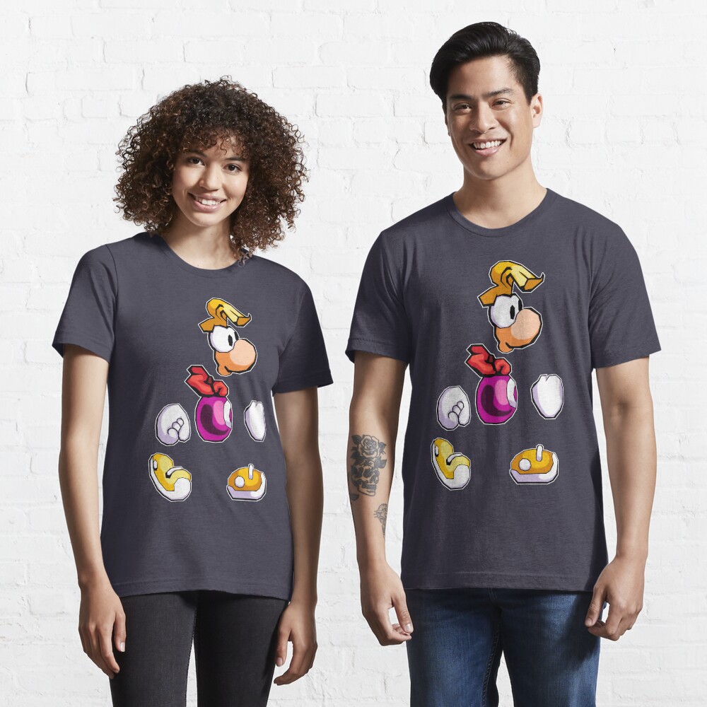 "Back to 1995's Rayman!" T-shirt for Sale by EriHonkavaara | Redbubble ...