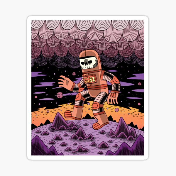 "Orbit" Sticker for Sale by jackteagle | Redbubble