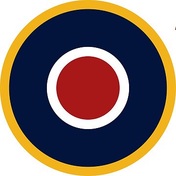 "RAF roundel WW2" Sticker for Sale by charlielloyd | Redbubble