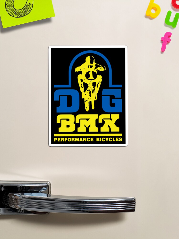 Dg Bmx Stickers DG BMX 1974 Bmx Magnet | TeePublic