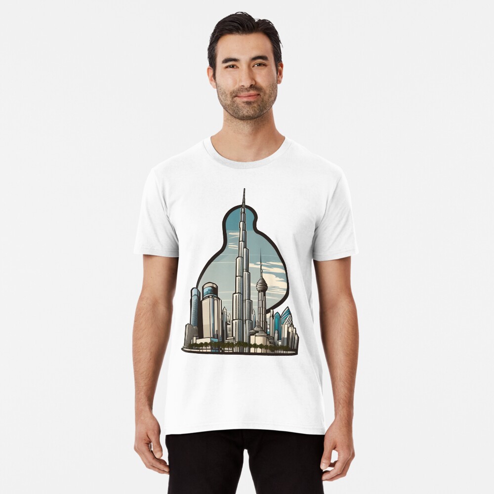 "Burj Khalifa" Sticker for Sale by OnikDes | Redbubble