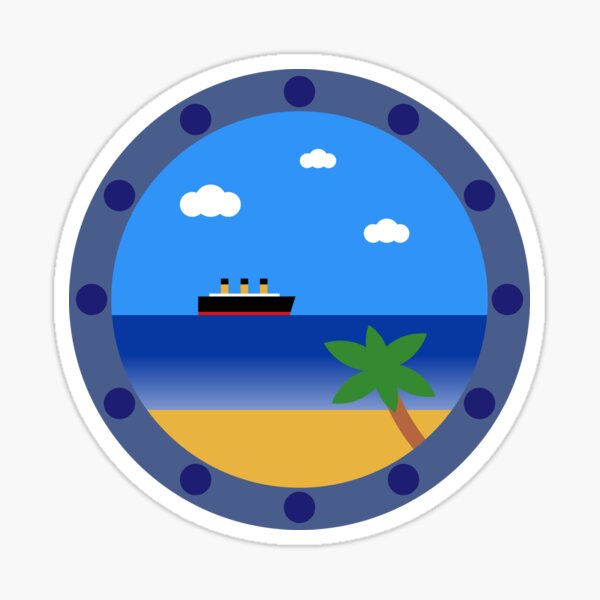 "Porthole" Sticker for Sale by Leonardo-98 | Redbubble