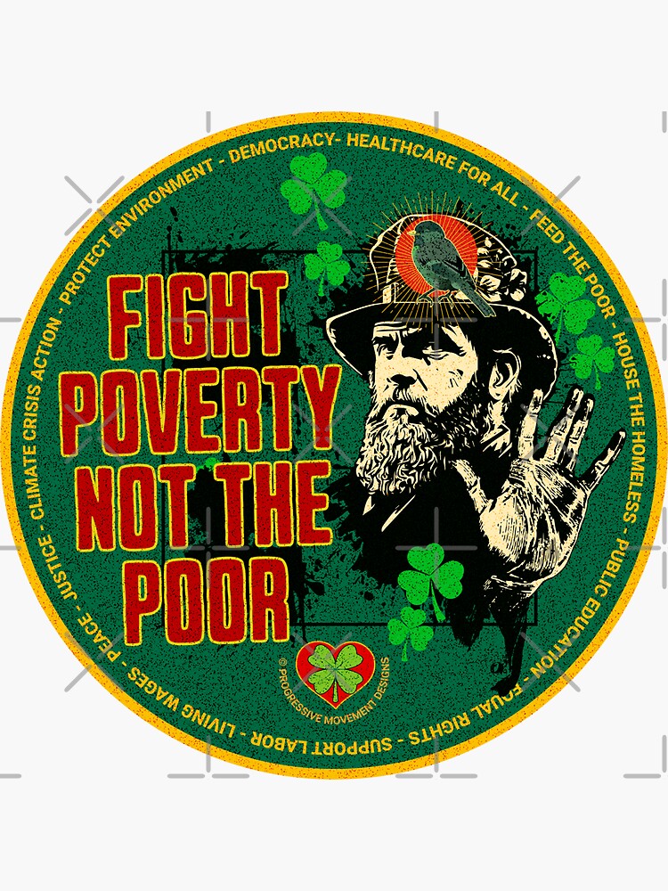 "PMD00508 Progressive Movement Designs Irish American Progressive Fight ...