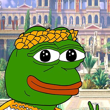 "Roman Emperor Pepe Caesar" Art Board Print for Sale by Slav-Art | Redbubble