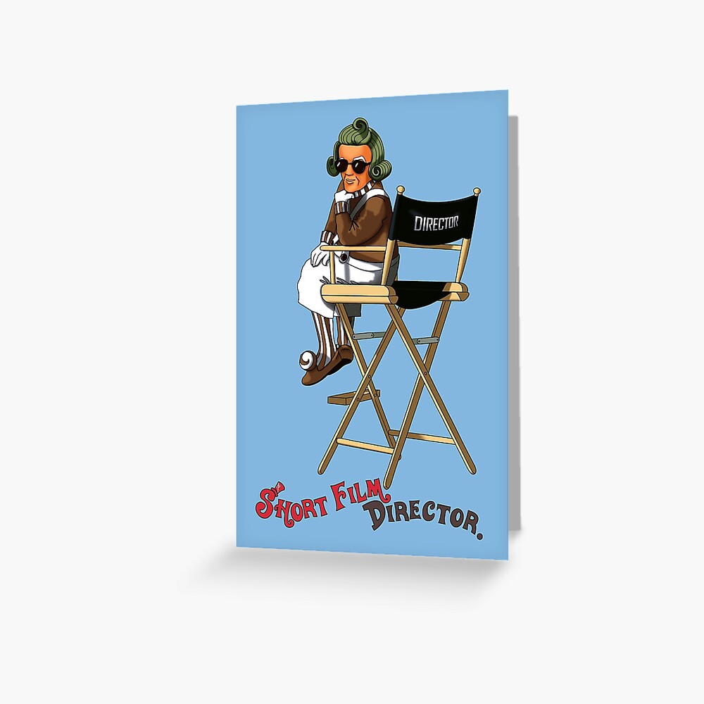 "Short Film Director" Greeting Card for Sale by AParry | Redbubble