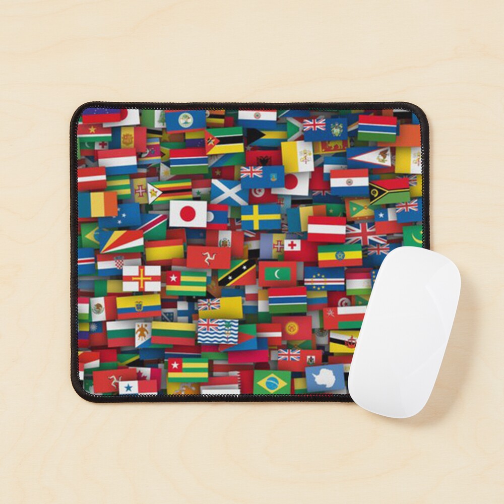 "Flags of all countries of the world" Art Board Print for Sale by ...