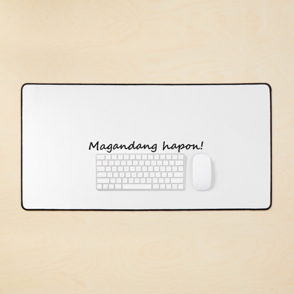 "" Magandang hapon! " in Tagalog means " Good afternoon! " in English ...