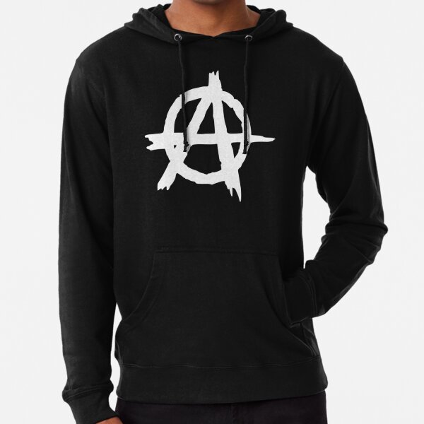 "Anarchy Symbol" Lightweight Hoodie for Sale by Mark5ky | Redbubble