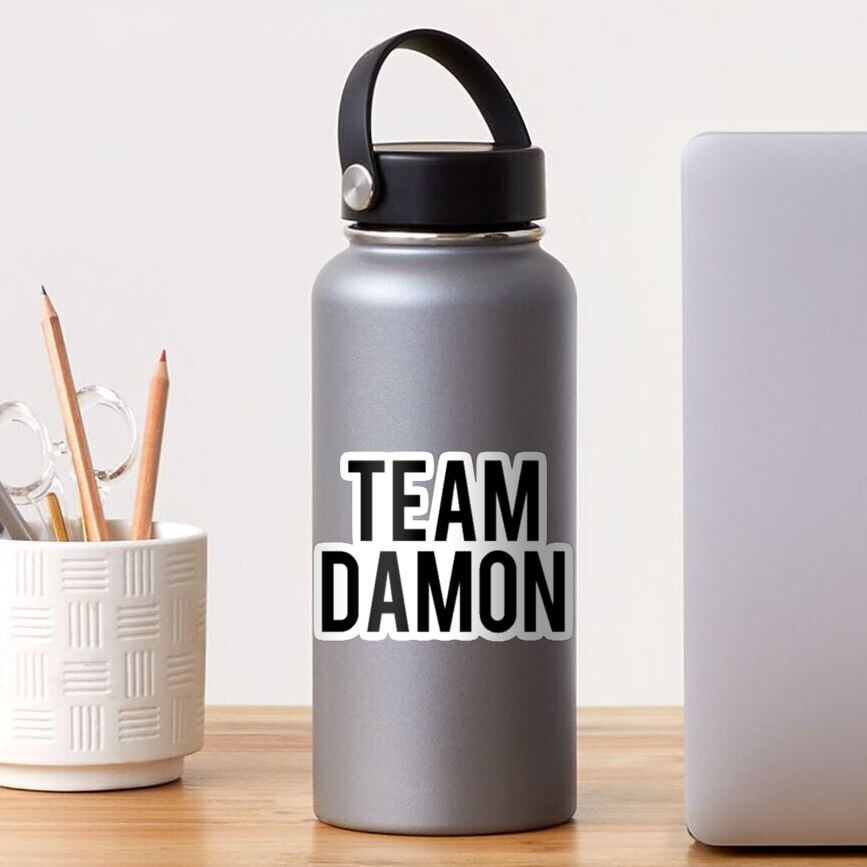 "Team Damon " Sticker for Sale by ouatisworld | Redbubble